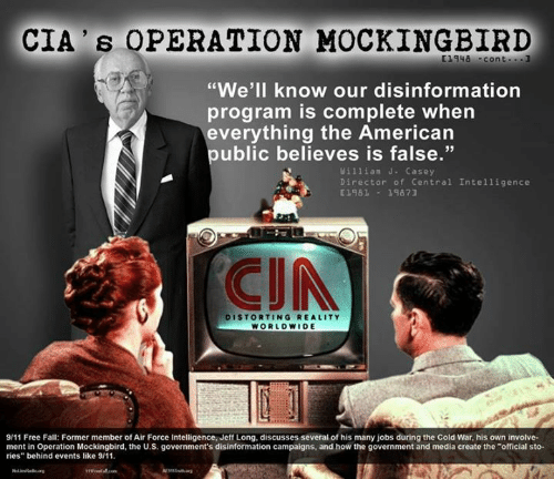 CIA Flashback: “We’ll Know Our Disinformation Program Is Complete When ...